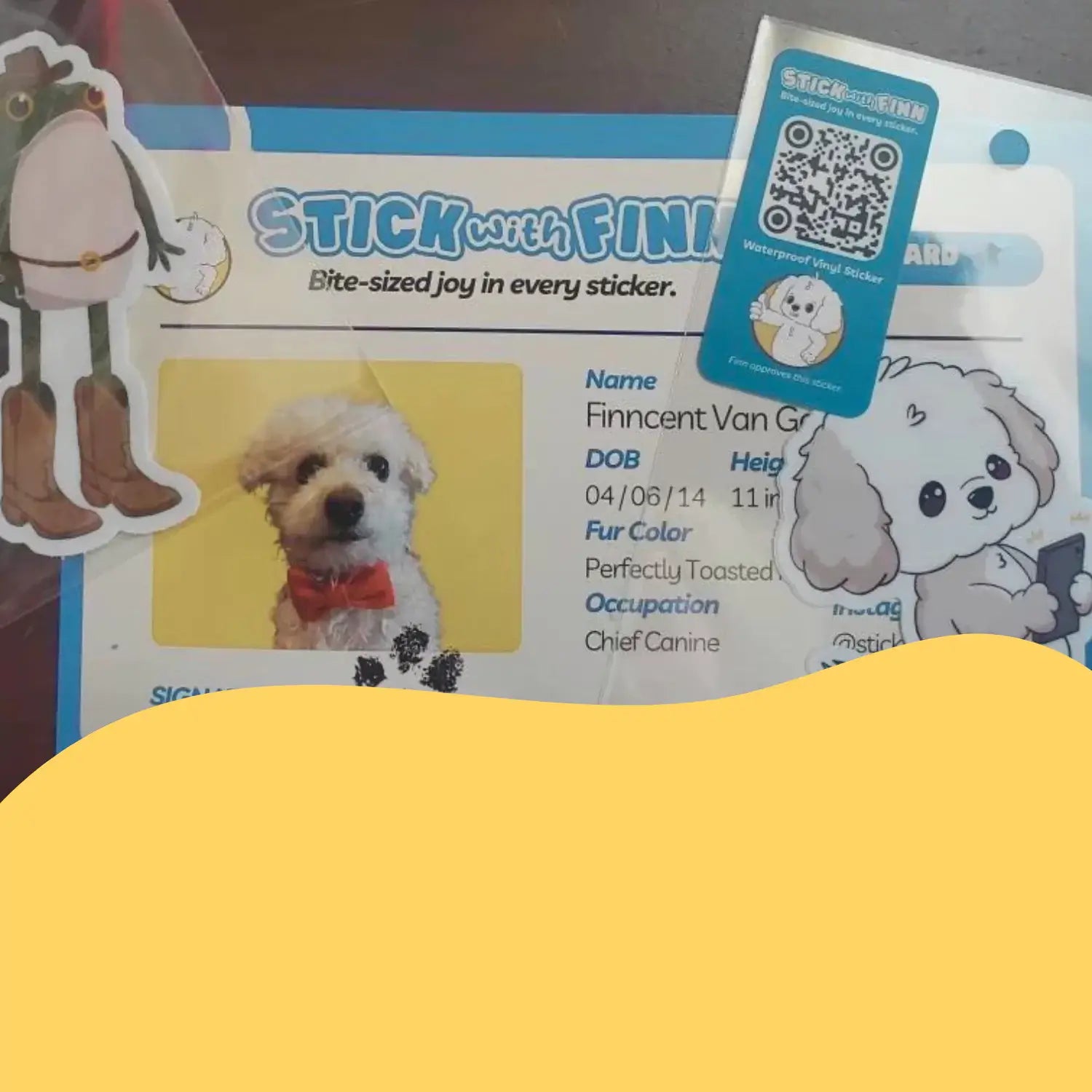 Stick With Finn | Your Story in Stickers