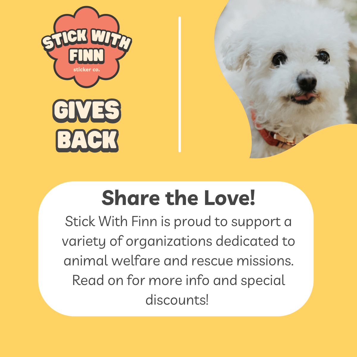 Giving Back - Stick With Finn