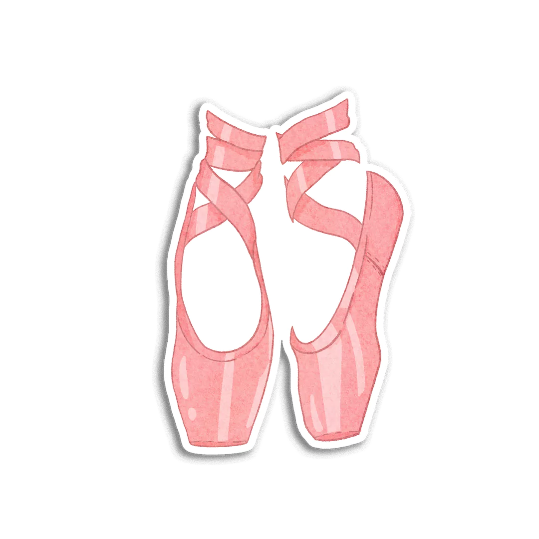 Ballet Shoes Sticker